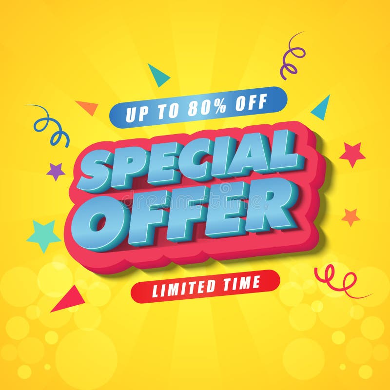 Special limited time deal stock image. Image of promotion - 25584893