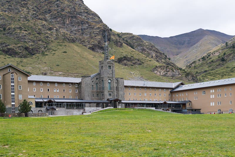 Nuria Valley - Spain stock image. Image of pyrenean, catalonia - 45525487