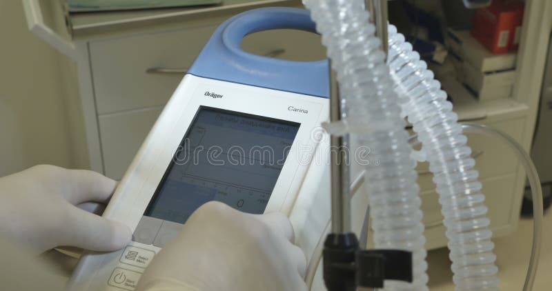 The Nurse Assistant Prepares Medical Instruments , Devices before ...