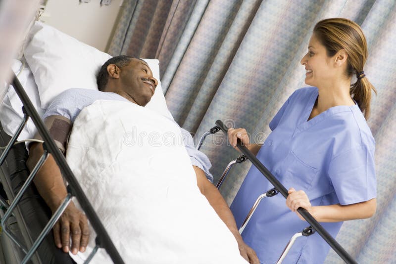 Nurse Caring for Patient stock photo. Image of caucasian - 9002870