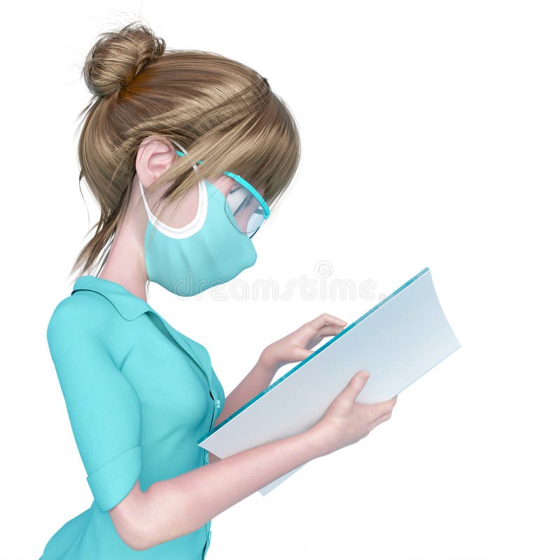 3d Doctor Reading Stock Illustrations – 198 3d Doctor Reading Stock ...