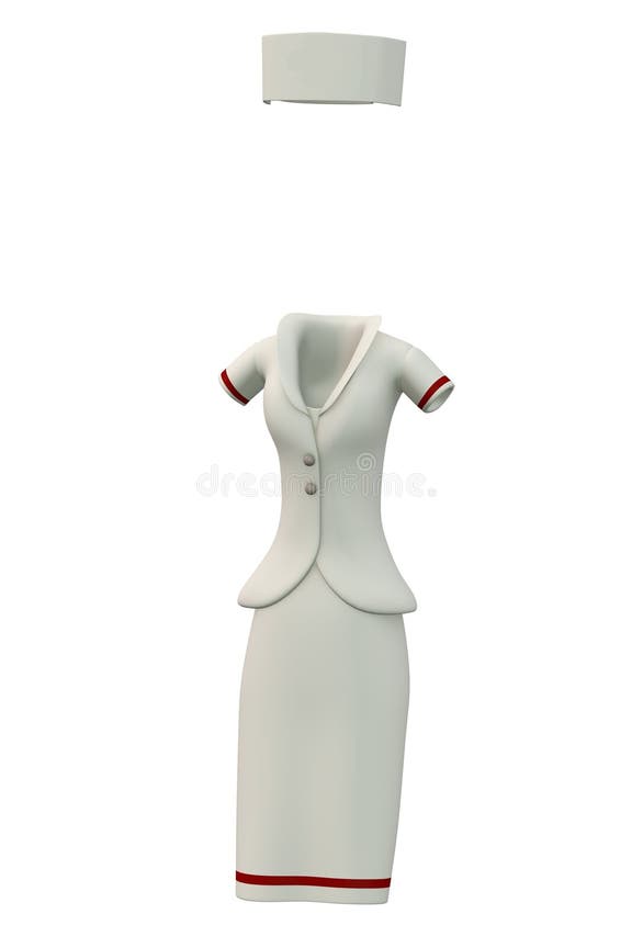 Nurse clothes stock illustration. Illustration of nurse - 29302028