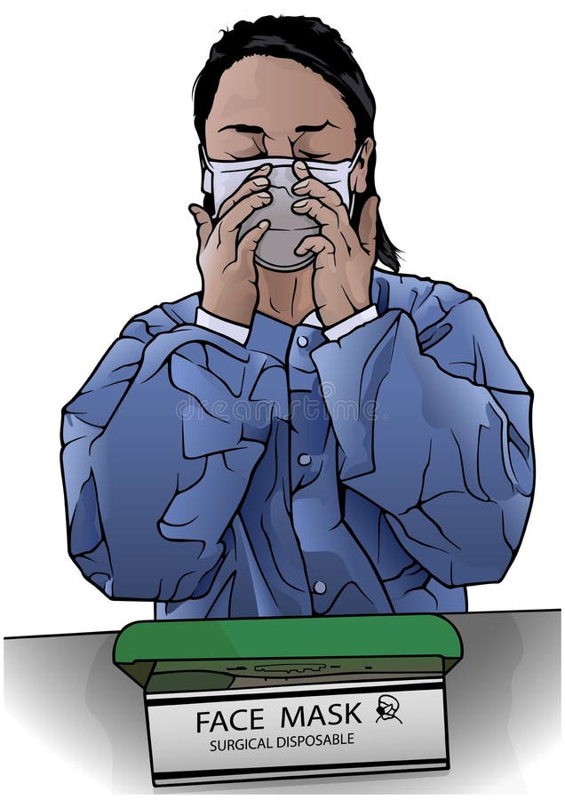 Nurse Mask Stock Illustrations – 8,825 Nurse Mask Stock Illustrations ...