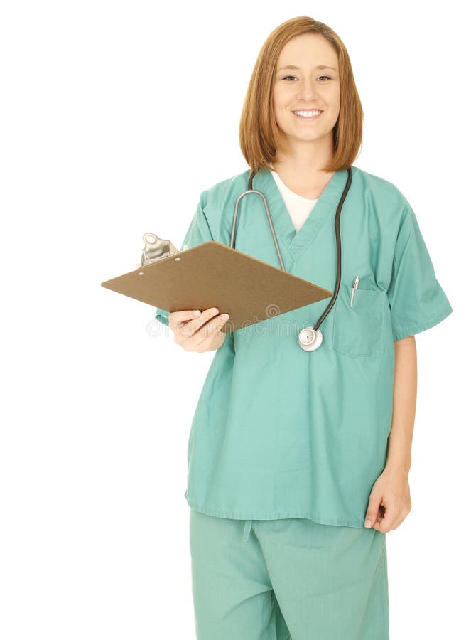 Nurse Hand Over Report stock photo. Image of expression - 5521116