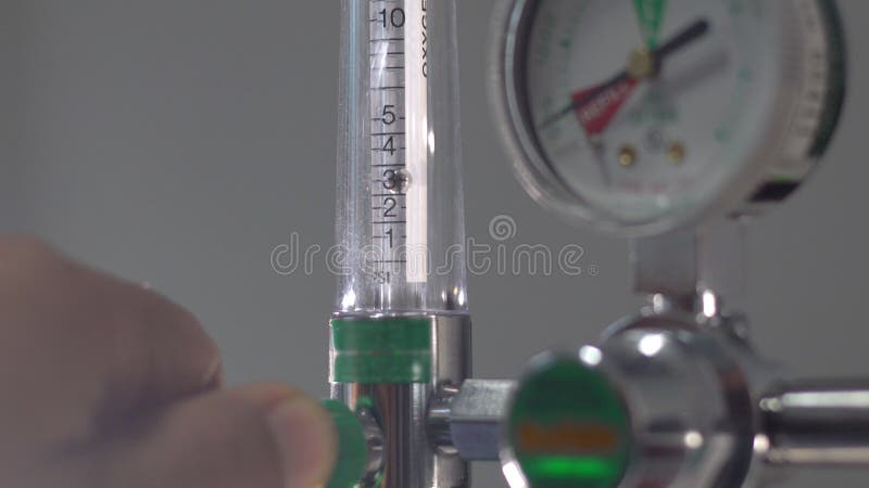 Oxygen Flow meter stock image. Image of gauge, accuracy - 30128655