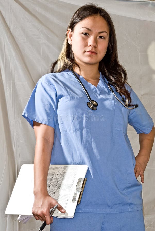 Nurse for Hire - People Series Stock Photo - Image of person, intern ...