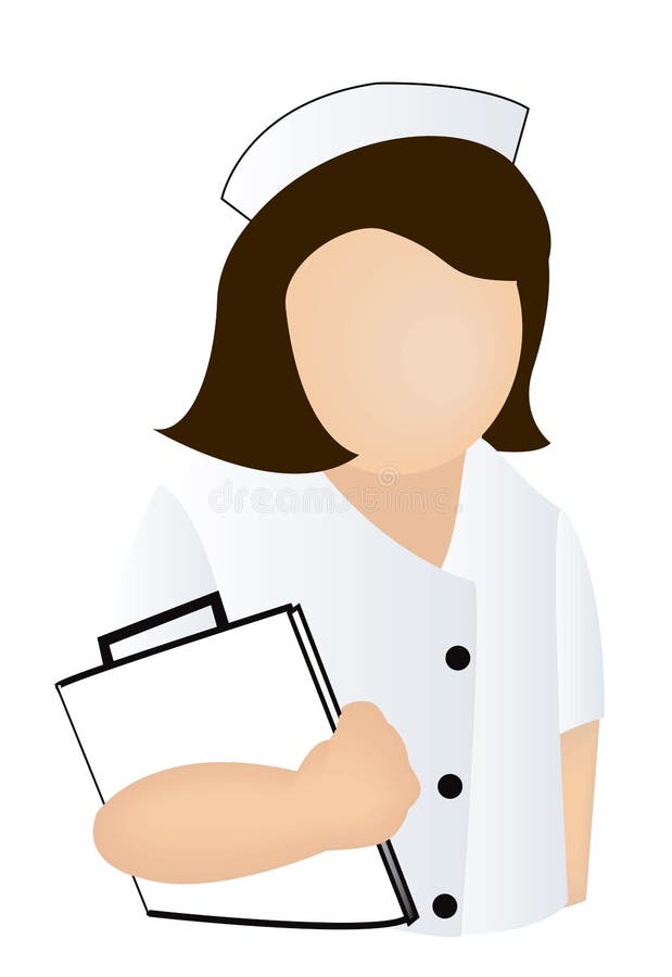 Nurse Icon stock illustration. Illustration of clip, hospital - 1862231