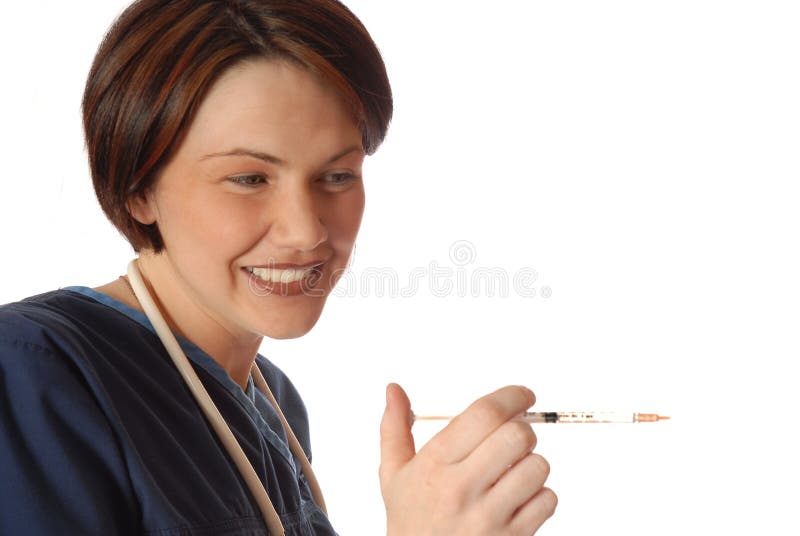 Nurse With Needle Picture. Image: 673562