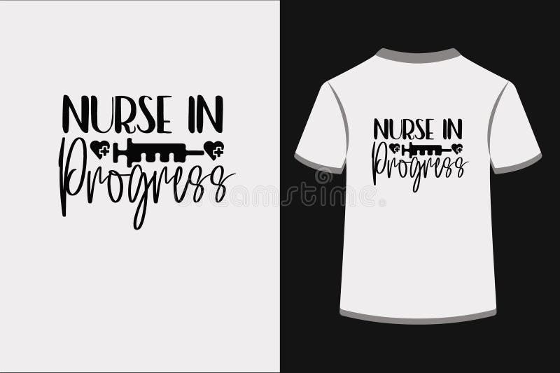 Nurse in Progress. stock vector. Illustration of nurse - 275041453