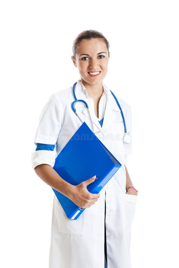 Nurse student stock image. Image of cute, case, friendly - 11484669