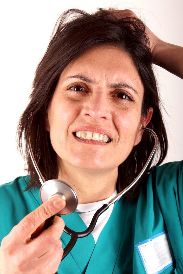 Nurse stock photo. Image of female, crazy, assistant - 51689714
