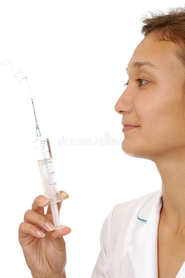 Injection stock image. Image of medicine, patient, nurse - 4293597