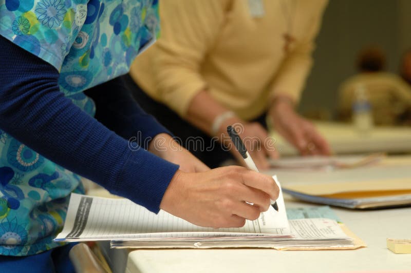 Nurse at work stock photo. Image of vocation, nurse, forms - 11351206