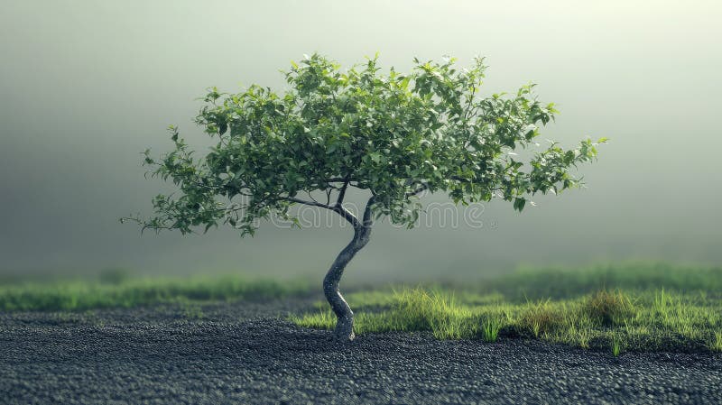 Nursery sapling tree stock illustration. Illustration of habitat ...