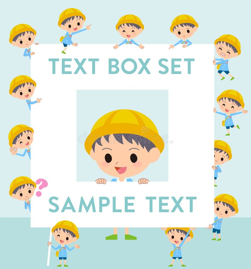 Nursery School Boy Text Box Stock Illustrations – 4 Nursery School Boy ...
