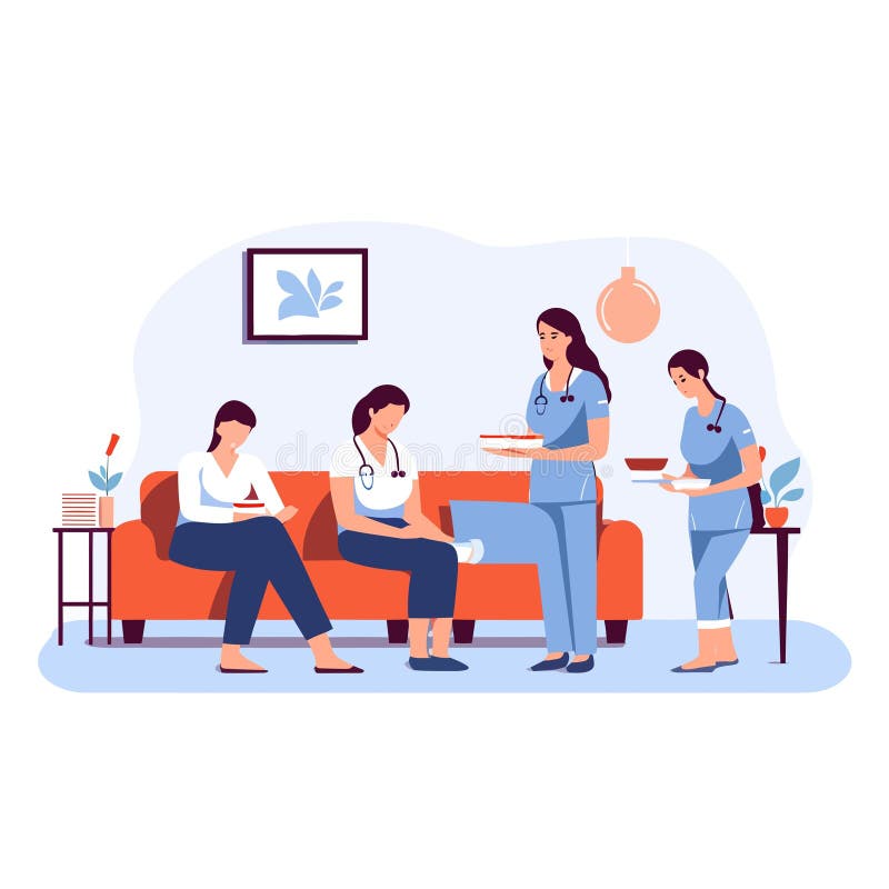 Home Visits Stock Illustrations – 312 Home Visits Stock Illustrations ...