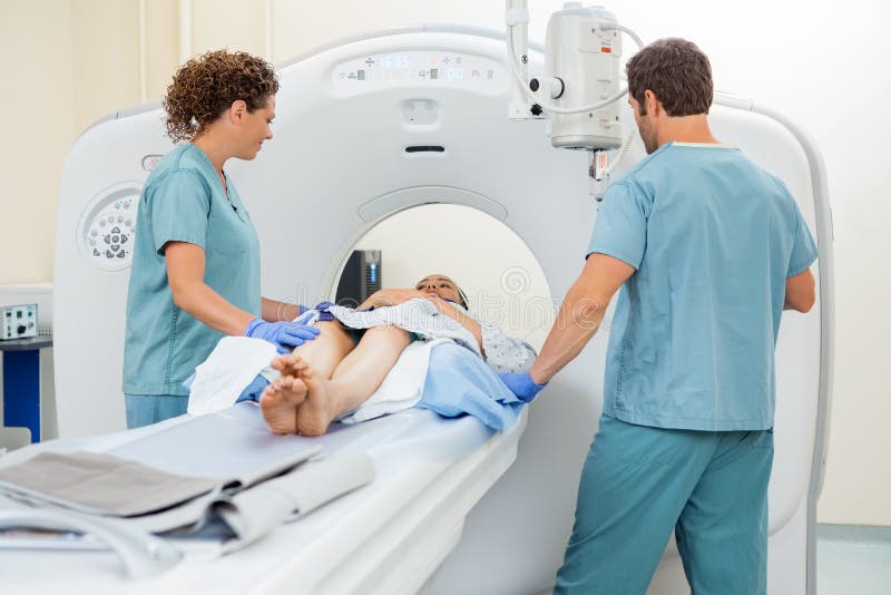 Nurses Preparing Patient before Operation Stock Image - Image of female ...