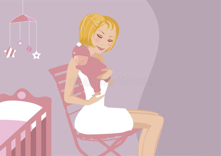 Cute Child Nursing Stock Illustrations – 3,037 Cute Child Nursing Stock ...