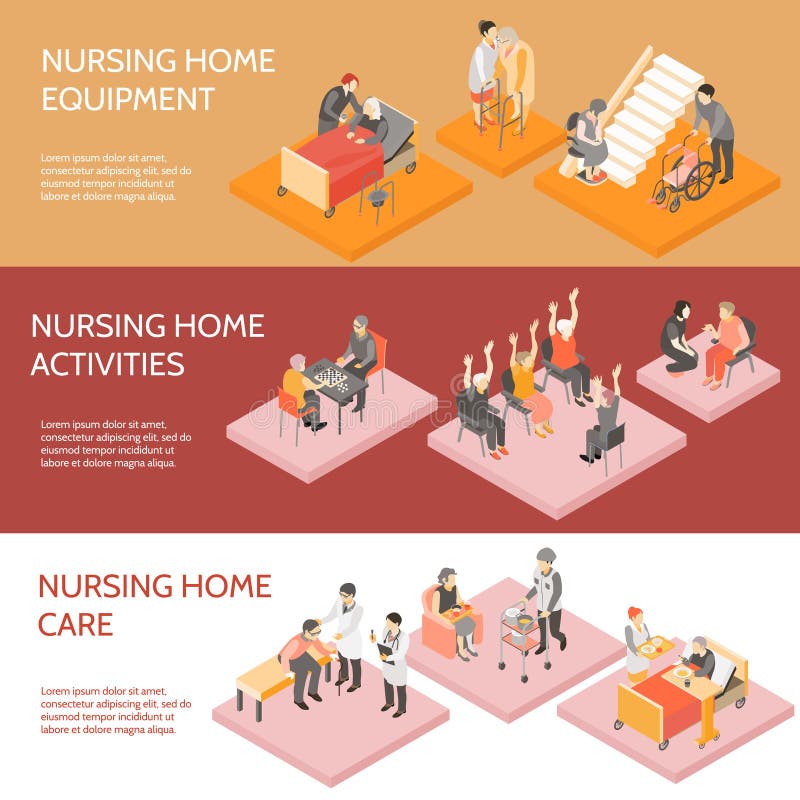 Isometric Nursing Home Interior Stock Illustrations – 38 Isometric ...