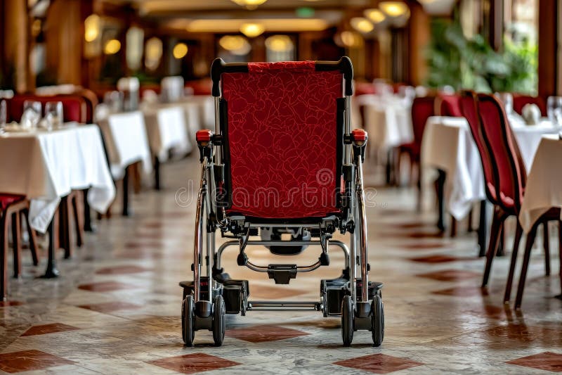 Nursing Home with 4 Wheel Aluminum Med Rollers with Hand Brakes Stock ...