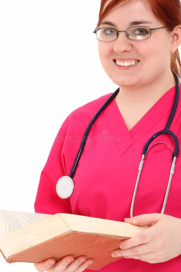 Nursing Student stock photo. Image of glasses, student - 16154390