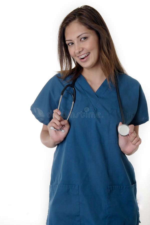 Nursing student stock image. Image of female, friendly - 294567