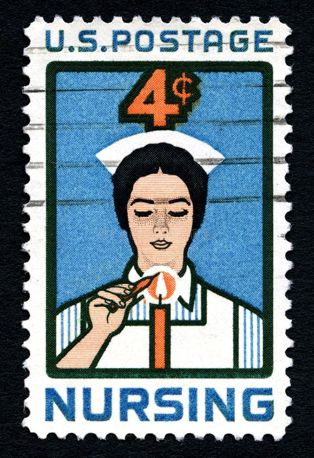Nursing US Postage Stamp editorial photography. Image of obamacare ... Nursing US Postage Stamp editorial photography. Image of obamacare ...