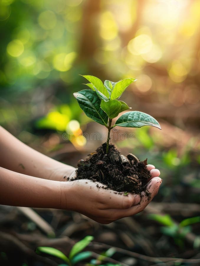 Nurturing the Earth stock photo. Image of life, nature - 372453698