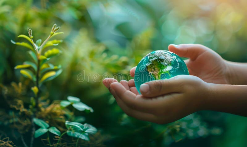 Nurturing the Earth: a Symbol of Environmental Care. Generative Ai ...