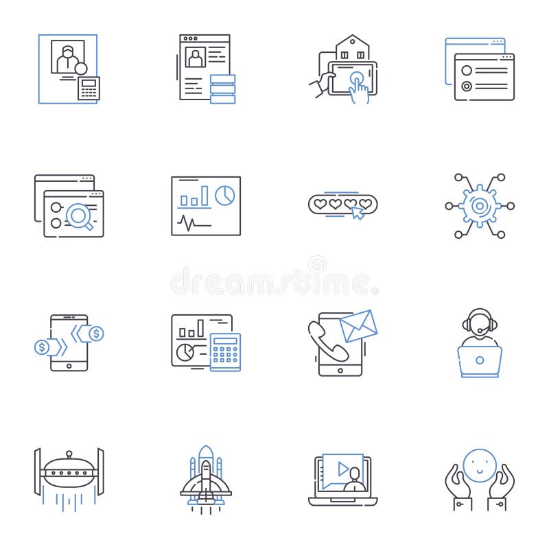 Nurturing Line Icons Collection. Caring, Compassion, Supportive ...