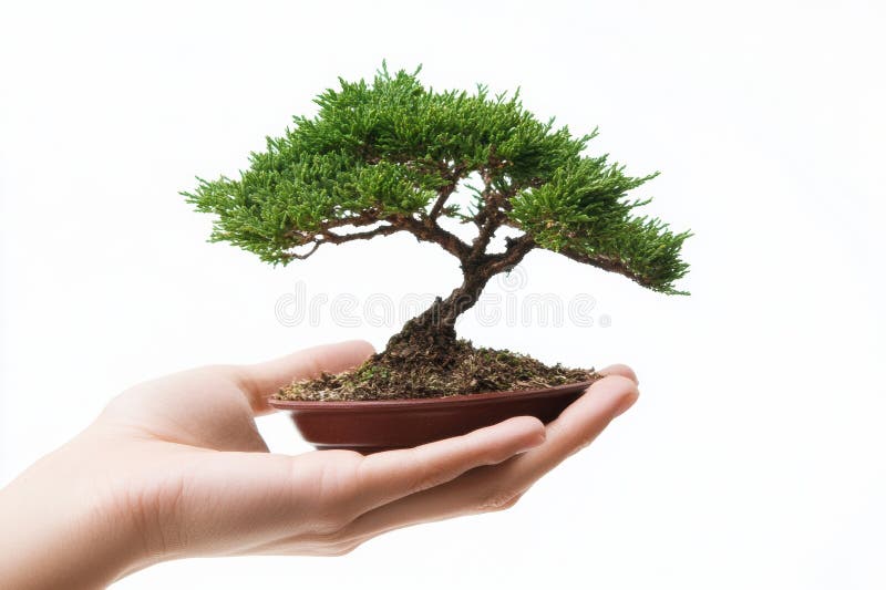 Nurturing a Tiny Tree Signifies Hope and Growth in a Clean Environment ...