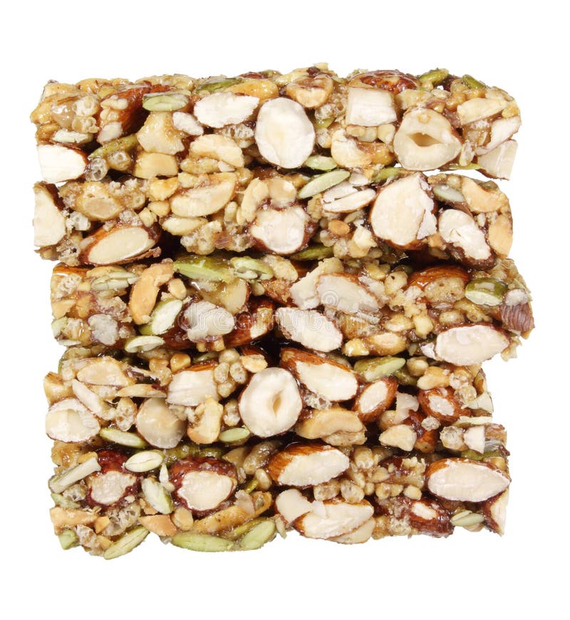 Nut Bars stock image. Image of snack, studio, peanuts - 97846691