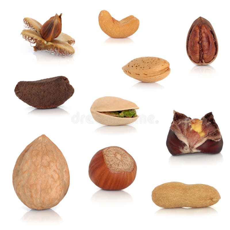Composite of nuts stock image. Image of healthy, food - 2523323