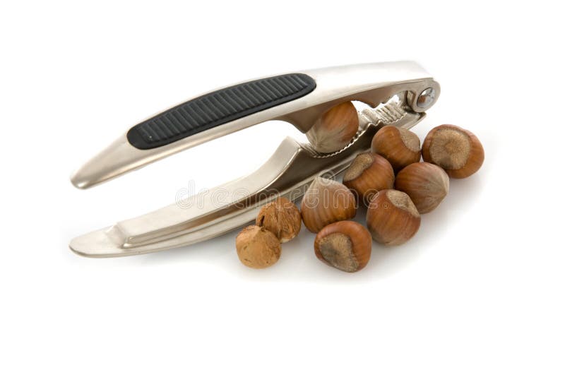 Nut and cracker stock image. Image of crack, nutcracker - 7408509