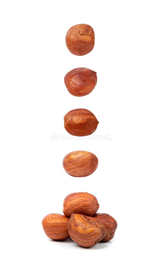Nut Kernels, Hazelnuts Pile Isolated, Healthy Organic Nuts Group, Nut ...