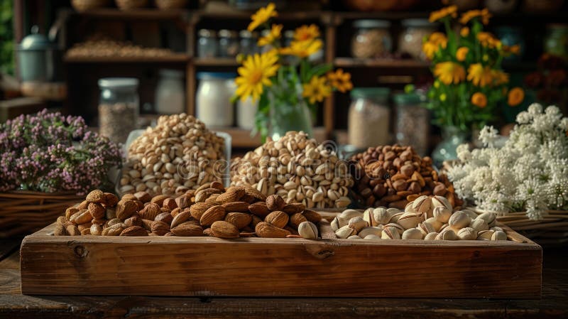 Nut Medley - Different Types of Nuts - Discovering an Assortment of ...