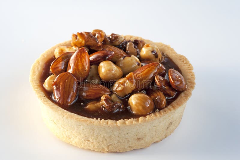 Nut pie stock photo. Image of glaze, cake, delicious - 17050902