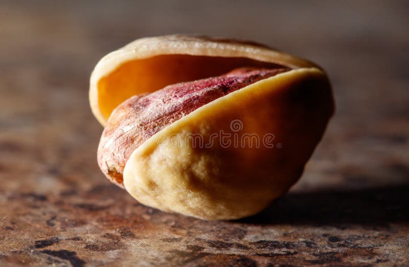 A Nut is Shown in Its Shell Stock Photo - Image of healthy, slice ...