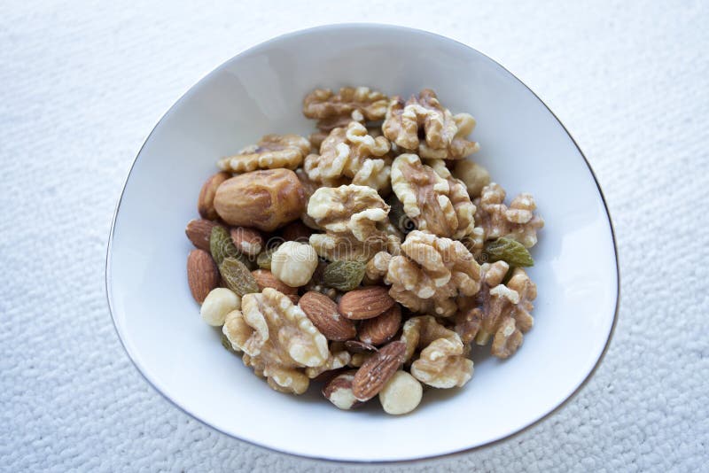 Nut Snack stock image. Image of healthy, closeup, hazelnut - 14315275