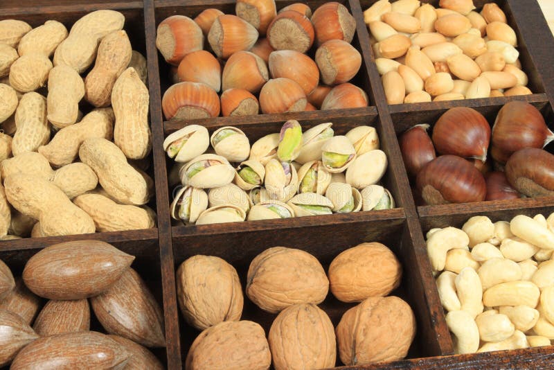 Nut varieties stock image. Image of ingredients, diversity - 21749123