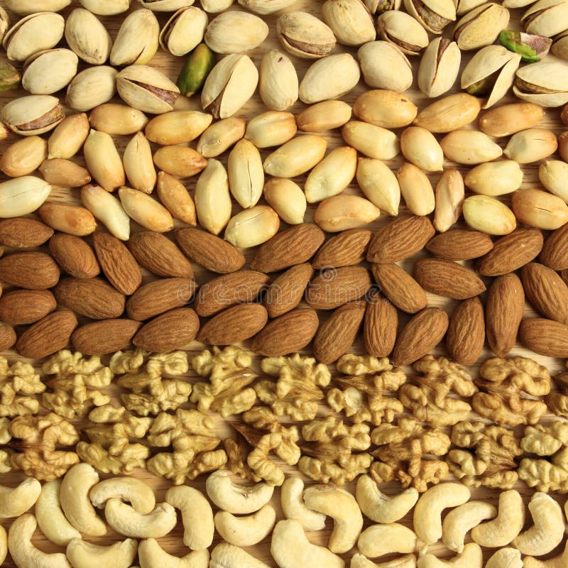 Nut varieties stock photo. Image of assorted, walnut - 41940300