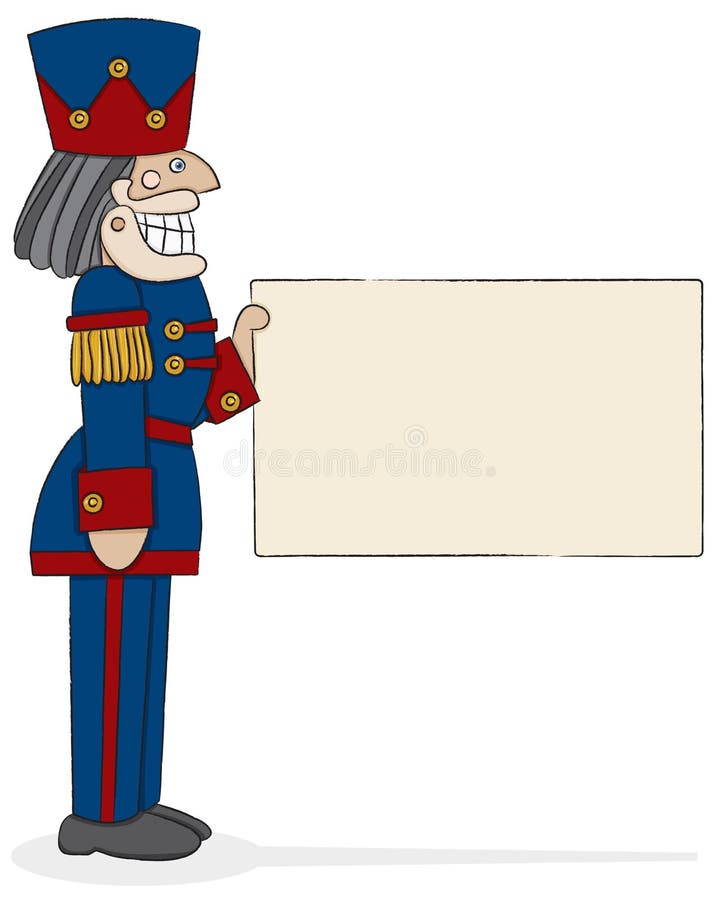 Nutcracker Captain stock vector. Illustration of holding - 16307087