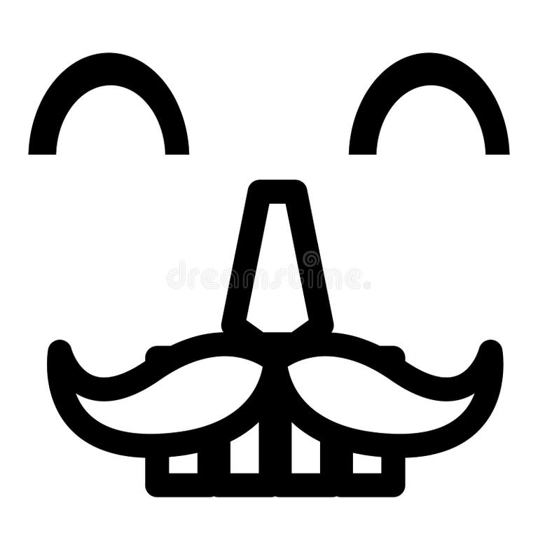Nutcracker face design stock vector. Illustration of nutcracker - 132385278