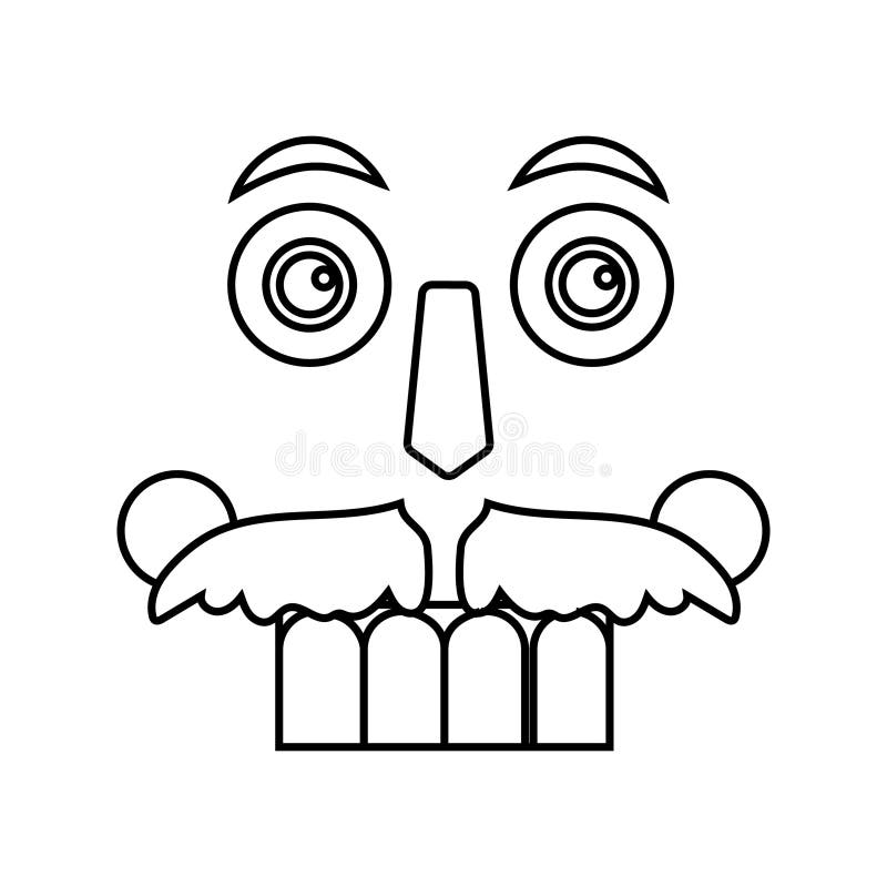 Nutcracker Face Icon Vector. Nutcracker Illustration Sign. Ballet ...