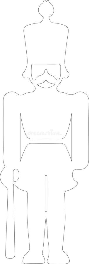 Nutcracker Outline Stock Illustrations – 274 Nutcracker Outline Stock ...