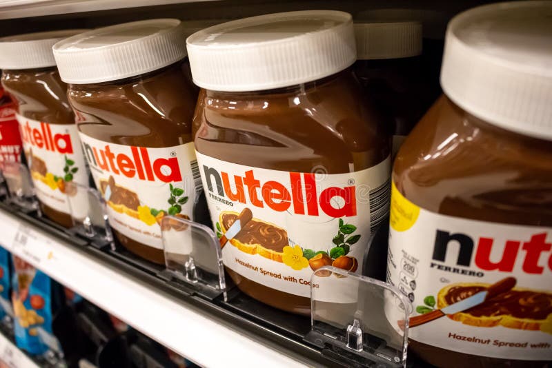 Nutella store editorial photography. Image of creamy - 46971757