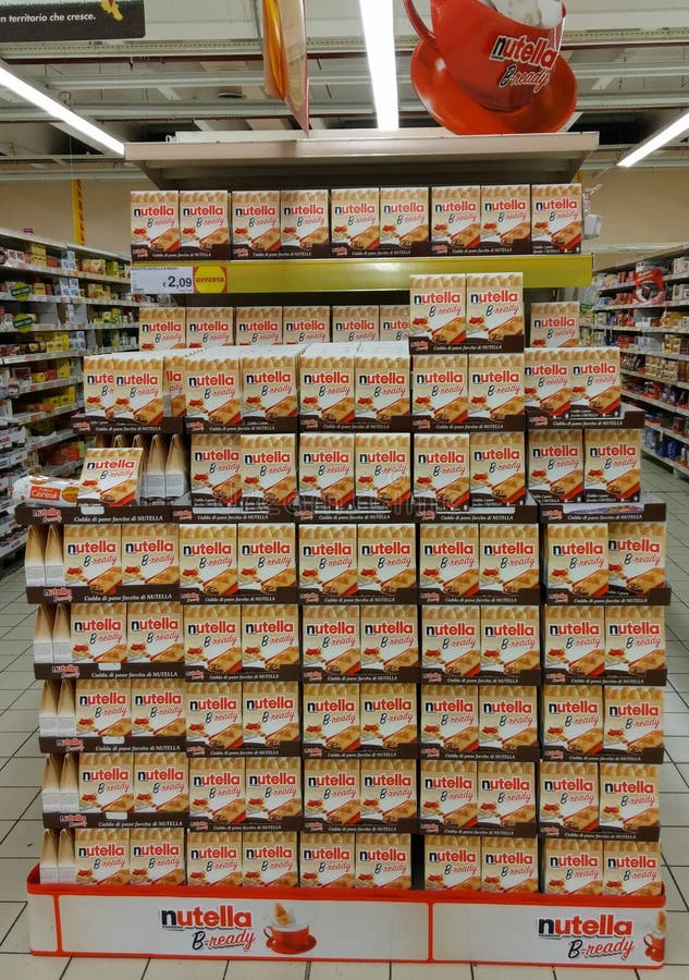 Nutella editorial stock photo. Image of supermarket, store - 49968858