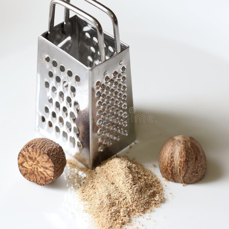 Nutmeg. stock image. Image of seasoning, ingredient - 113256969