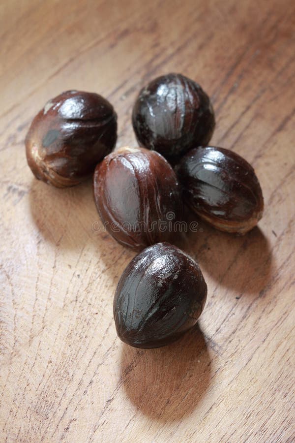Nutmeg seeds stock image. Image of spice, fresh, gastronomic - 27296911