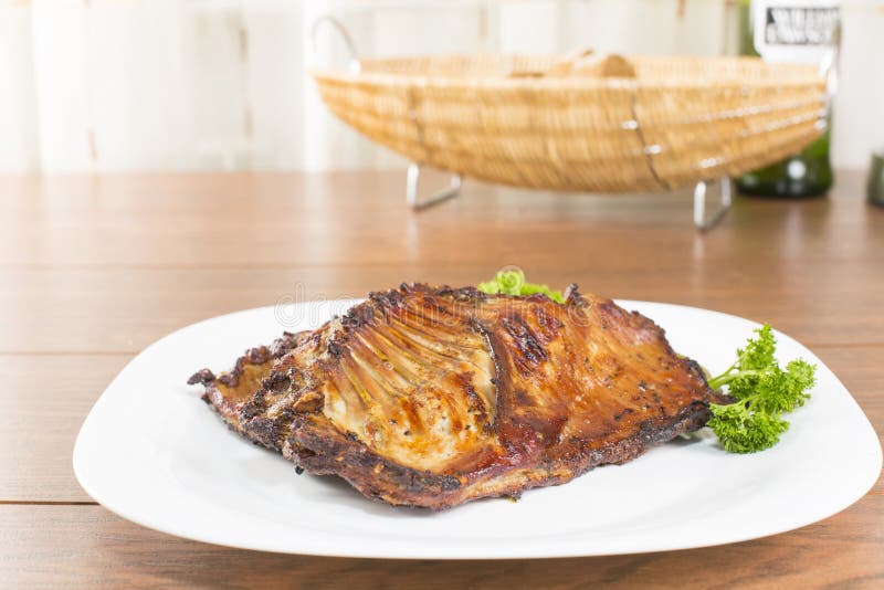 Of nutria ribs grilled stock photo. Image of meat, animal - 36095110